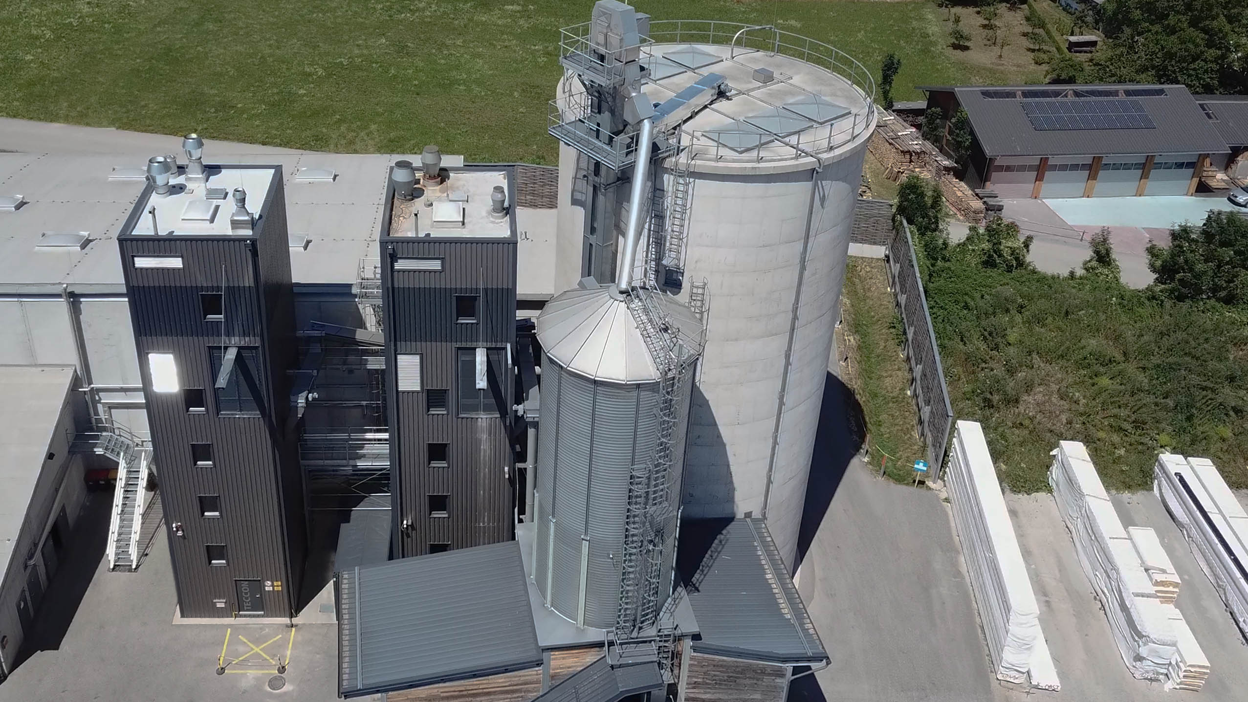 TECCON Machinery – Pellet tower, drying systems, conveyor systems ...
